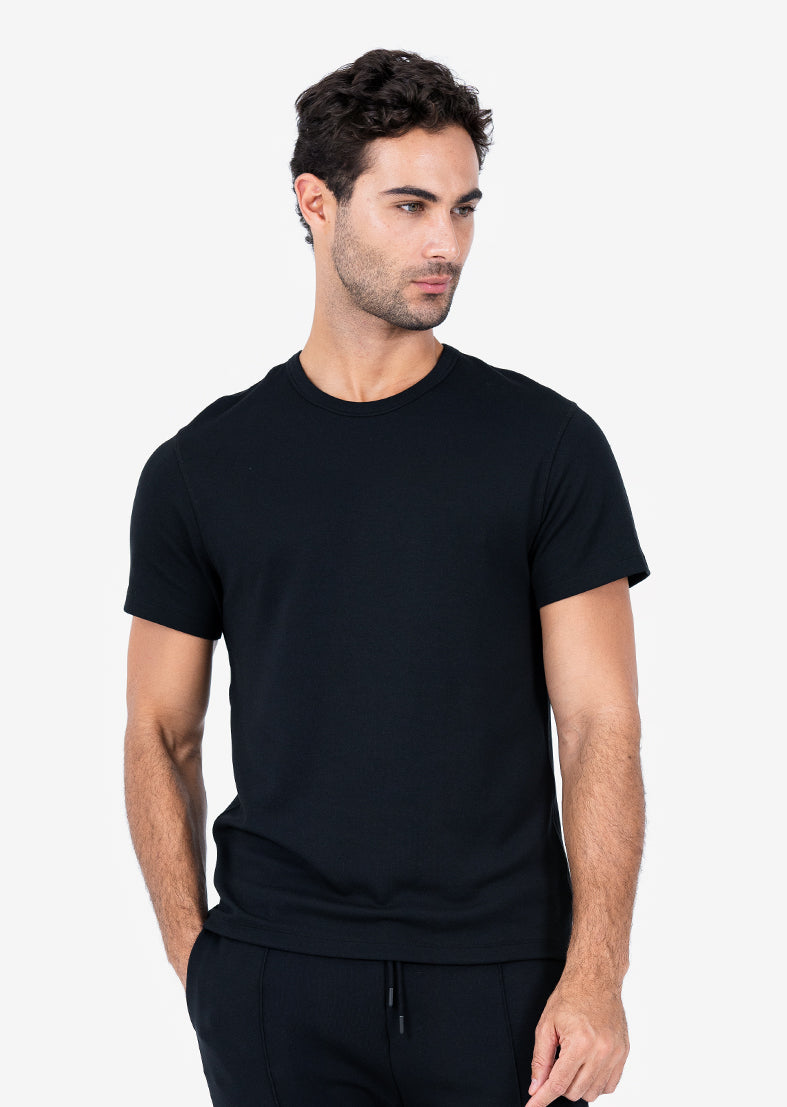 Mens All Around Lounge Tee Black – LC USA