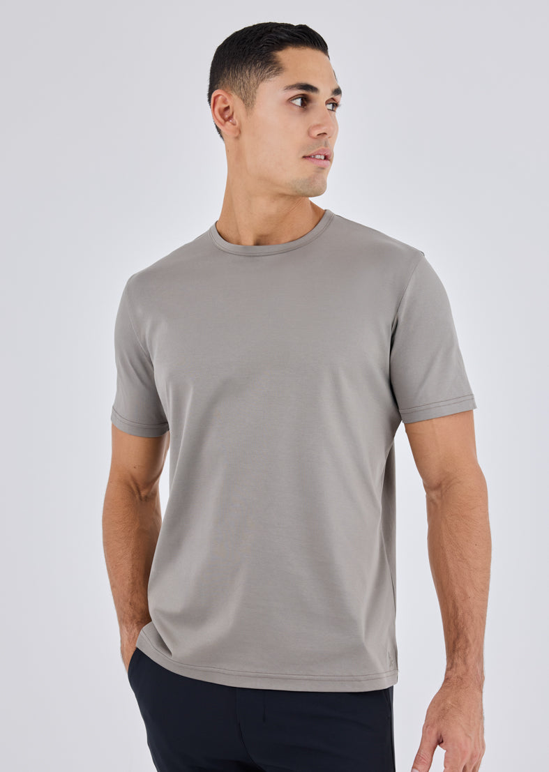 Men's Tee Pebble Grey – LC USA