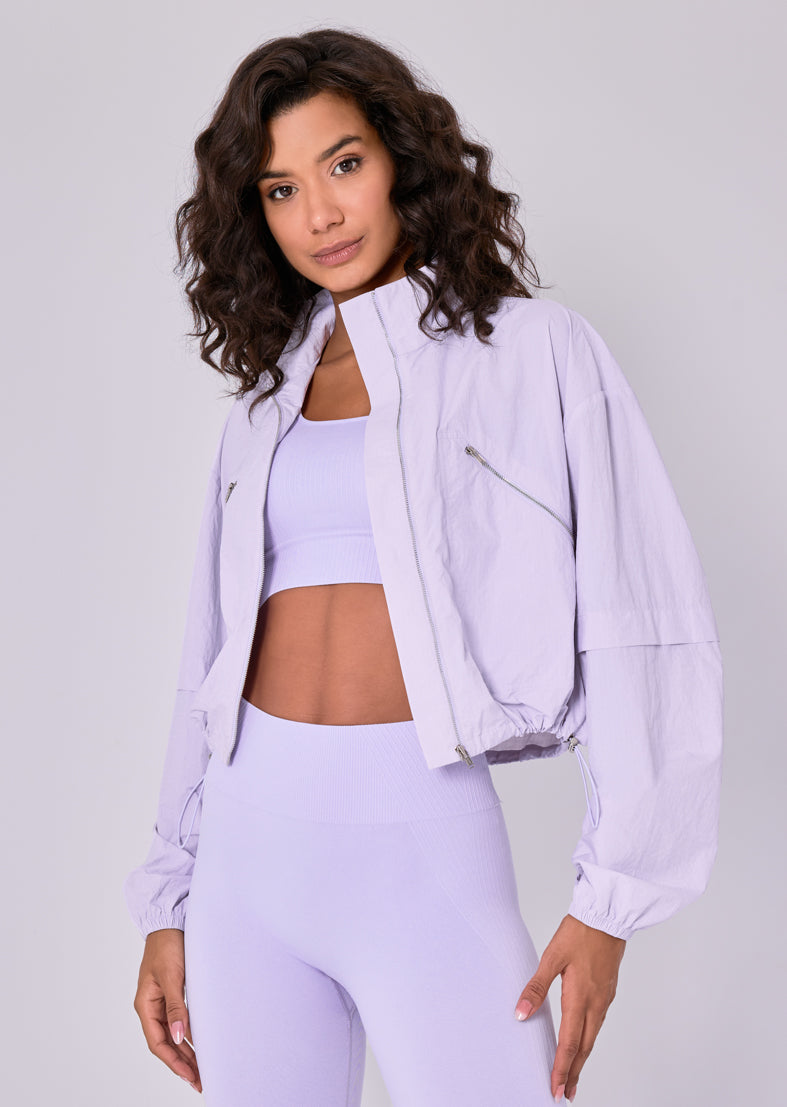 Women's Jacket Lilac Thistle – LC USA